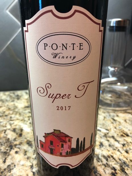 2017 Ponte Winery Super T Temecula Valley, USA, California, South Coast ...