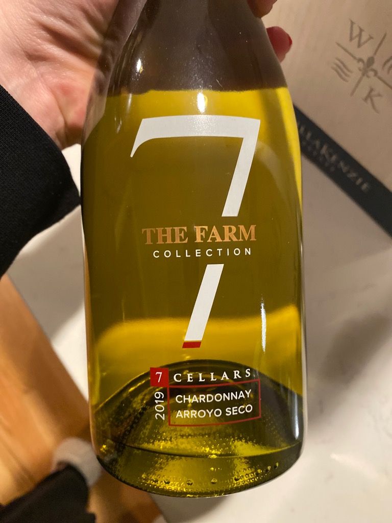 2019 7 Cellars Chardonnay The Farm Collection, USA, California, Central ...