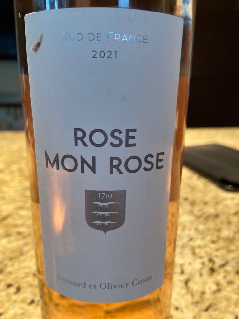 2021 Domaine Montrose Rose Olivier Coste, France, Languedoc Roussillon ...