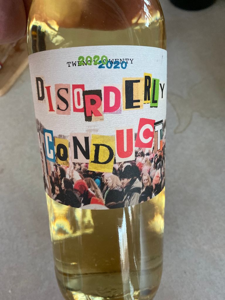 2018 Disorderly Conduct White Wine, USA, California - CellarTracker