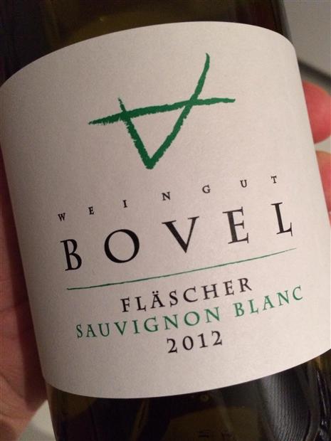 2012 Daniel & Monika Marugg Sauvignon Blanc Bovel, Switzerland, Eastern ...