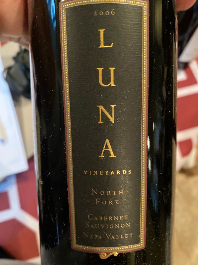 2006 Luna Vineyards Cabernet Sauvignon North Fork, USA, California ...
