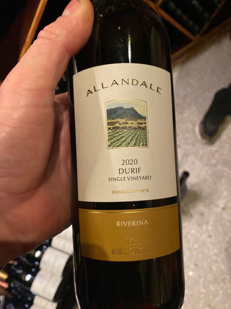 2020 Allandale Durif, Australia, New South Wales, Big Rivers, Riverina ...