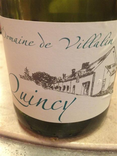 2018 Domaine de Villalin Quincy, France, Loire Valley, Upper Loire ...