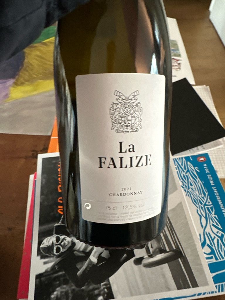 2021 La Falize Chardonnay, Belgium, Wallonie, Côtes de Sambre et Meuse ...