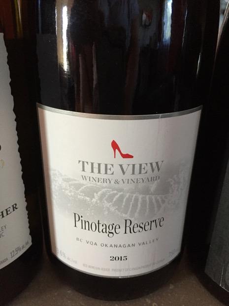 2015 The View Winery Pinotage Reserve, Canada, British Columbia ...