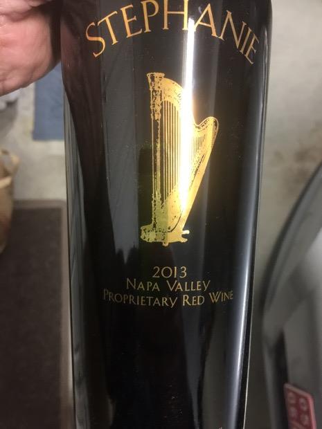2013 Hestan Vineyards Stephanie Proprietary Red, USA, California, Napa ...
