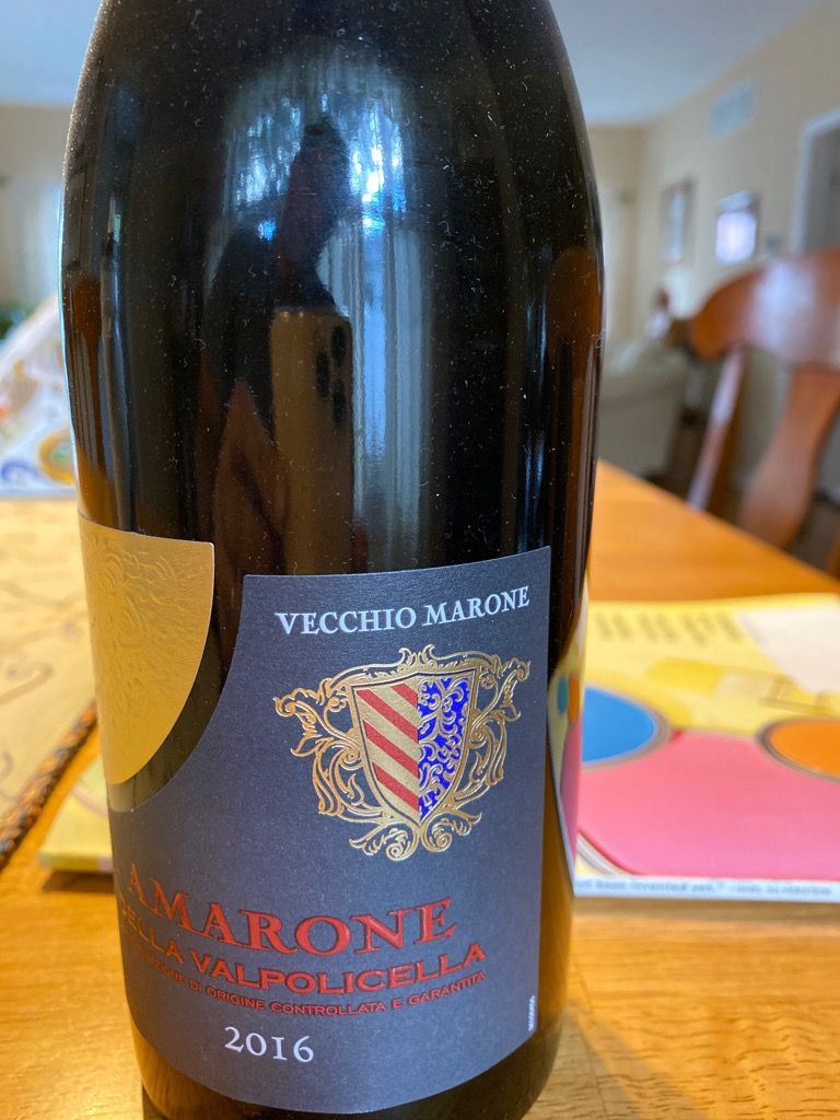 2017 Vecchio Marone Amarone della Valpolicella, Italy, Veneto ...