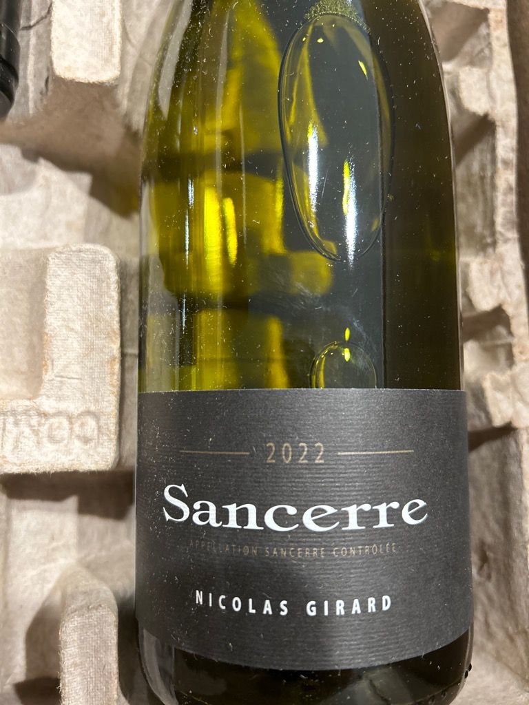 2022 Domaine Nicolas Girard Sancerre, France, Loire Valley, Upper Loire ...