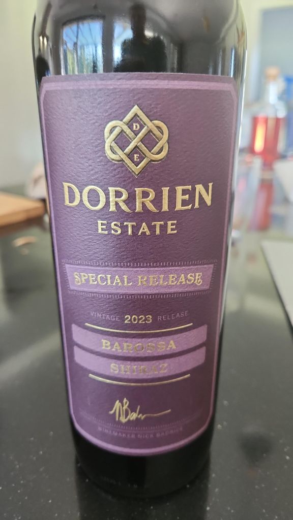 2023 Dorrien Estate Shiraz Special Release, Australia, South Australia ...