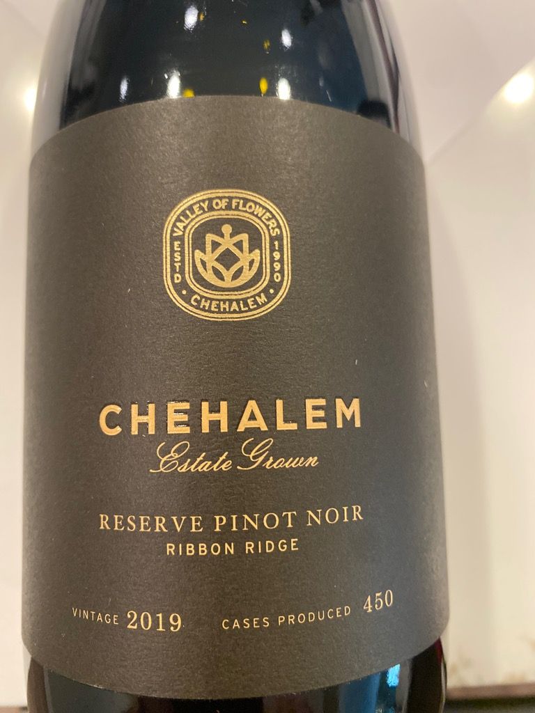 2021 Chehalem Pinot Noir Estate Grown Reserve, USA, Oregon, Willamette ...