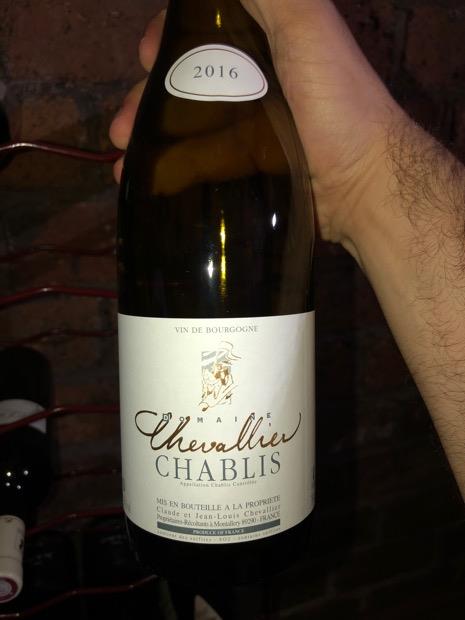 2006 Claude et Jean-Louis Chevallier Chablis, France, Burgundy, Chablis ...