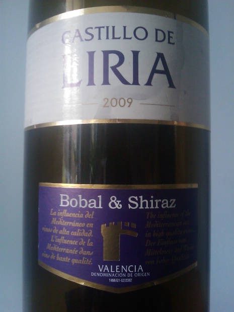 2009 Vicente Gandía Castillo de Liria - Bobal & Shiraz, Spain, Valencia ...