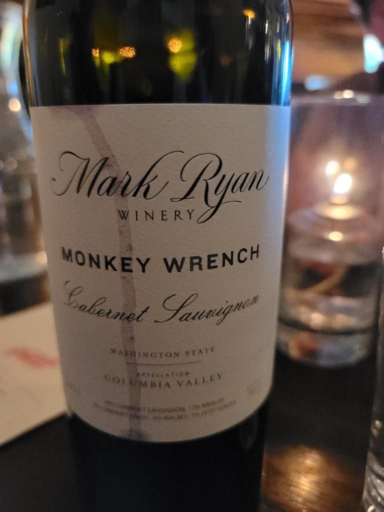 2021 Mark Ryan Cabernet Sauvignon Monkey Wrench, USA, Washington, Columbia Valley - CellarTracker