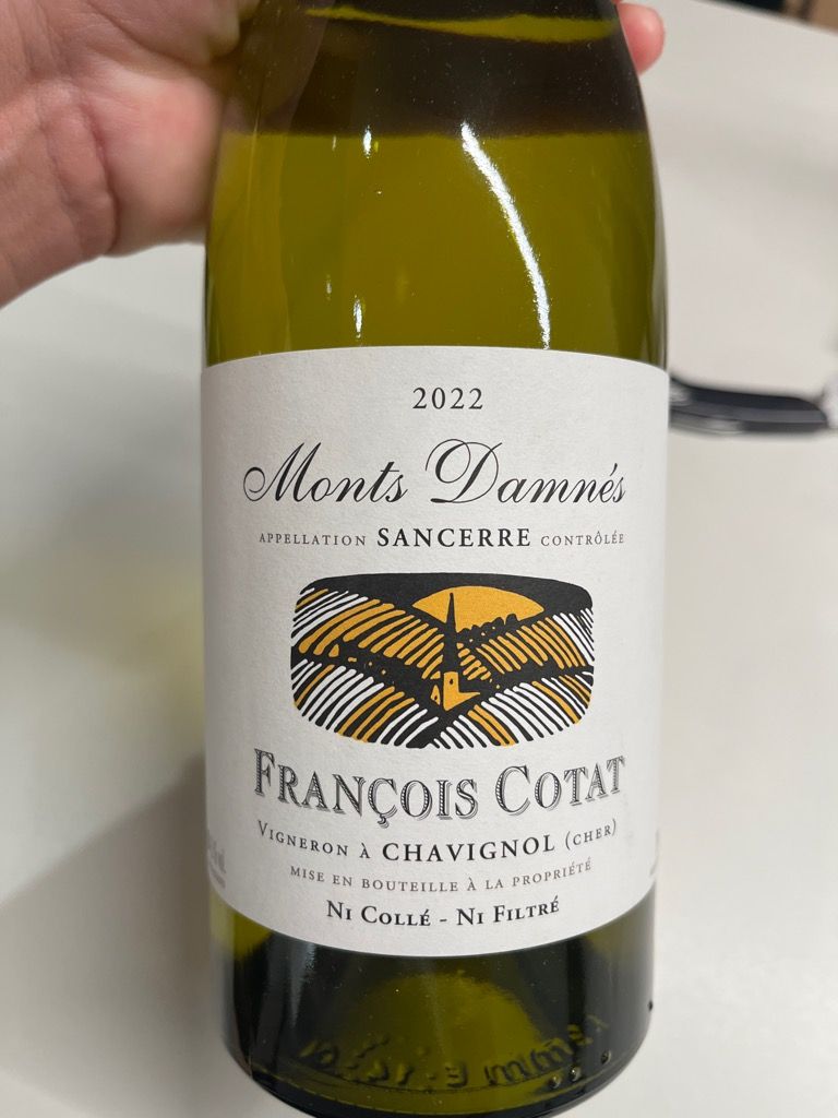 2023 Domaine François Cotat Sancerre Cuvée Spéciale Les Monts Damnés ...