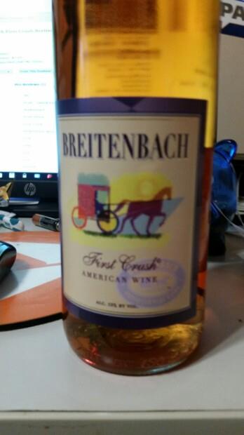NV Breitenbach First Crush Breitenbach Wine Cellars, USA, Ohio ...