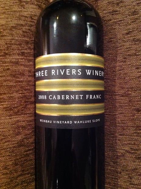 2007 Three Rivers Winery Cabernet Franc Weinbau Vineyard, USA ...