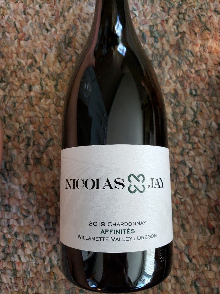 2019 Domaine Nicolas-Jay Chardonnay Affinites, USA, Oregon, Willamette ...