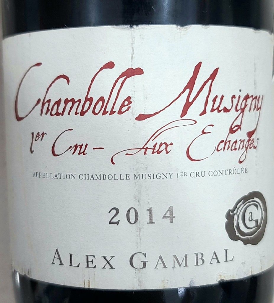 2015 Maison Alex Gambal Chambolle-Musigny 1er Cru Aux Echanges, France ...