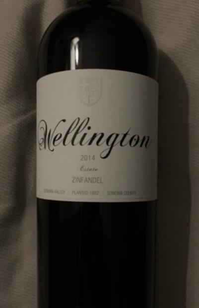 2014 Wellington Cellars Zinfandel Estate 100 Year Old Vines, USA ...