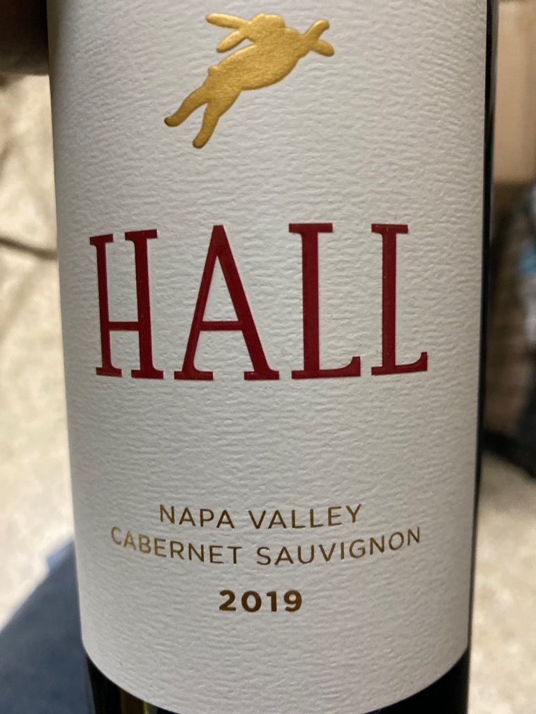 2019 Hall Cabernet Sauvignon Napa Valley Usa California Napa Valley