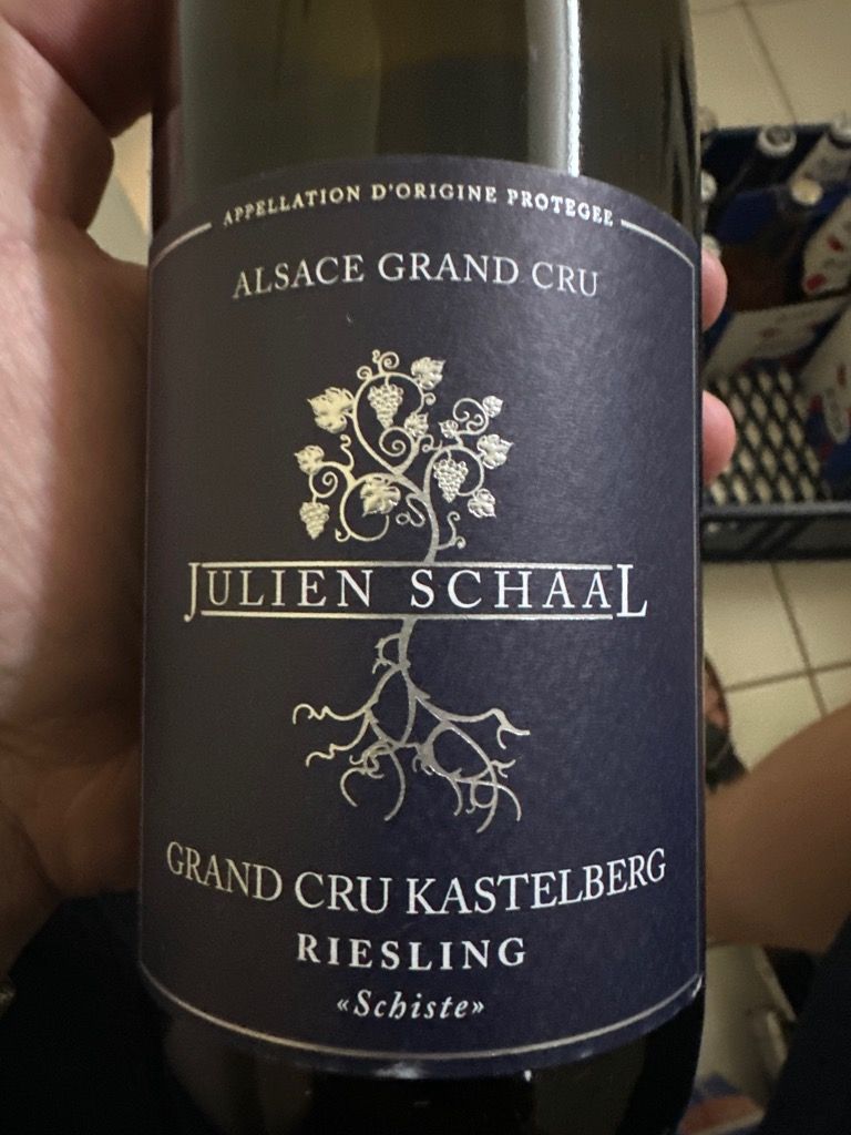 2021 Julien Schaal Riesling Kastelberg Schiste, France, Alsace, Alsace Grand Cru - CellarTracker