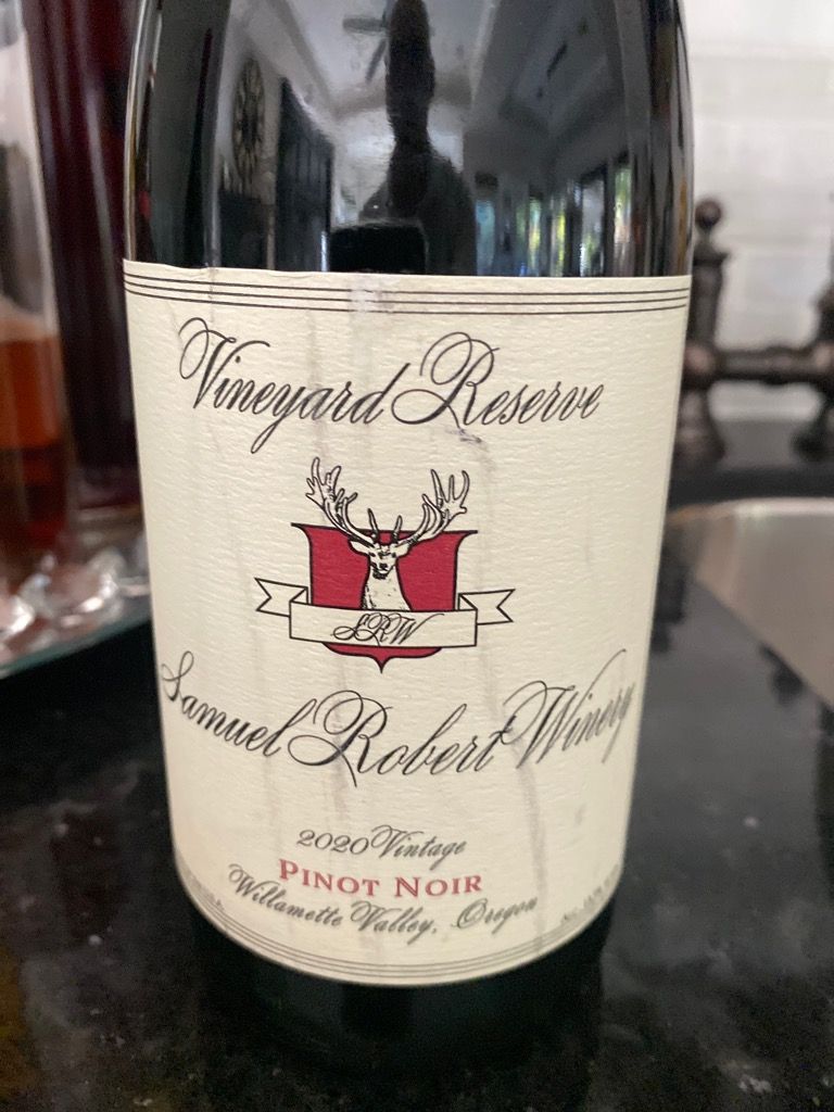 2021 Samuel Robert Winery Pinot Noir Family Reserve, USA, Oregon ...