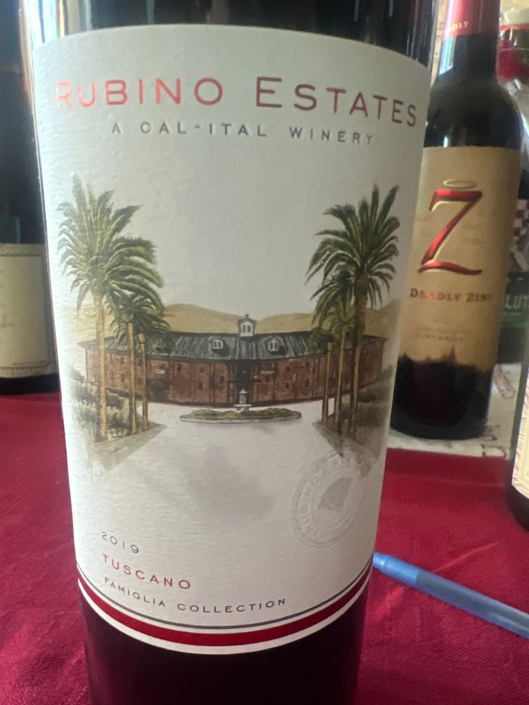 2020 Rubino Estates Winery Toscano Red Blend, USA, California, San ...