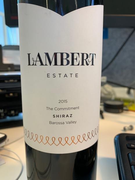 2013 Lambert Estate Shiraz The Commitment, Australia, South Australia ...