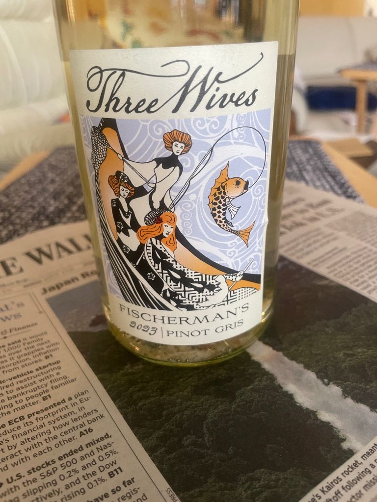 2023 Remy Wines Pinot Gris Three Wives Fischerman's, USA, Oregon ...
