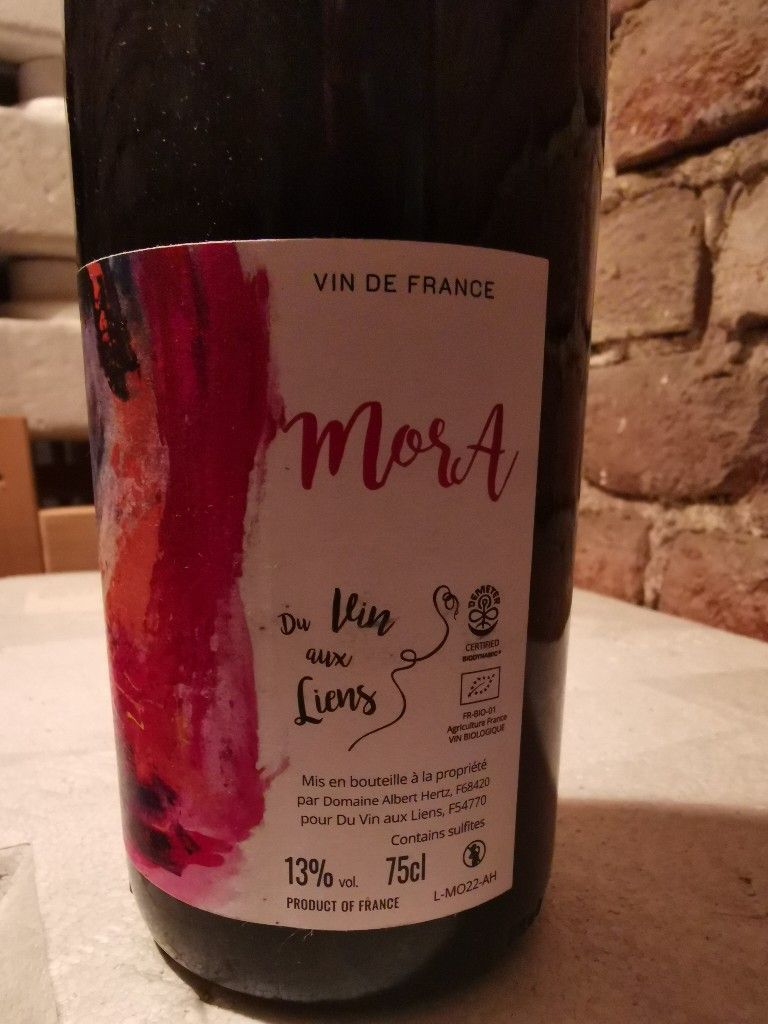 2019 Du Vin Aux Liens Vin de France Móra, France, Vin de France - CellarTracker