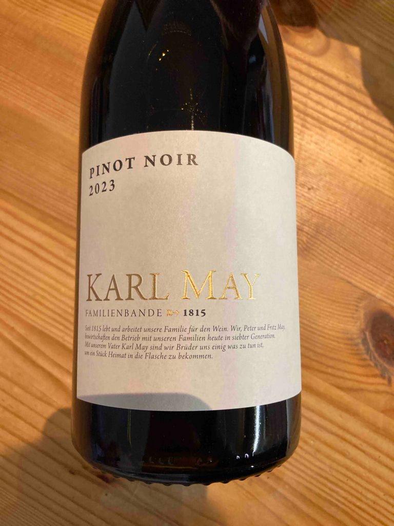 2023 Weingut Karl May Pinot Noir, Germany, Rheinhessen - CellarTracker