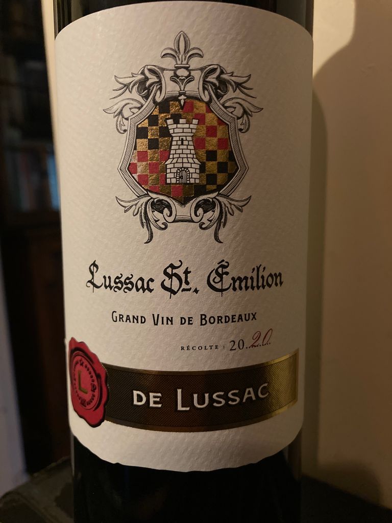 2020 L de Lussac, France, Bordeaux, Libournais, Lussac-St. Émilion ...