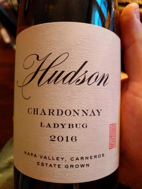 2016 Hudson Vineyards Chardonnay Ladybug, USA, California, Napa ...