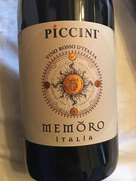 2017 Piccini Memoro Rosso - CellarTracker