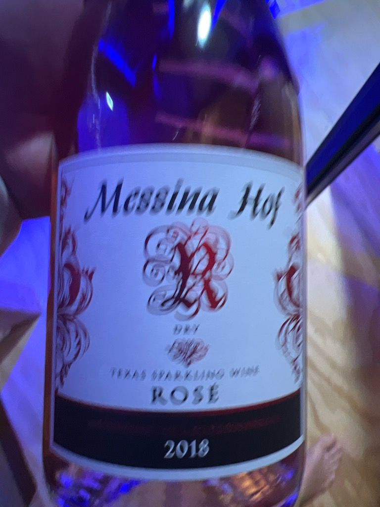 2018 Messina Hof Sparkling Dry Rosé, USA, Texas - CellarTracker