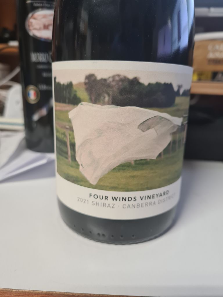 2021 Four Winds Vineyard Shiraz, Australia, New South Wales, Southern New South Wales, Canberra ...