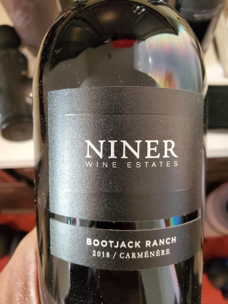 2018 Niner Wine Estates Carménère Bootjack Ranch, USA, California ...