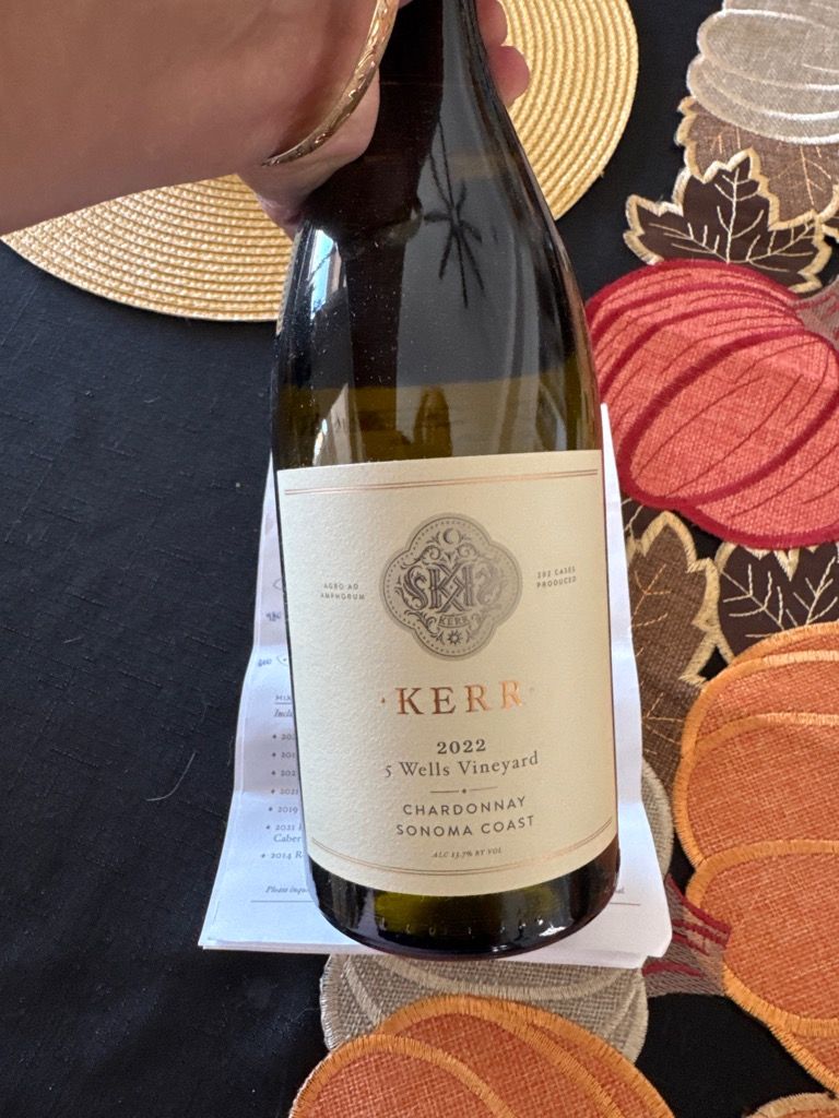 2022 Kerr Cellars Chardonnay 5 Wells Vineyard, USA, California, Sonoma ...