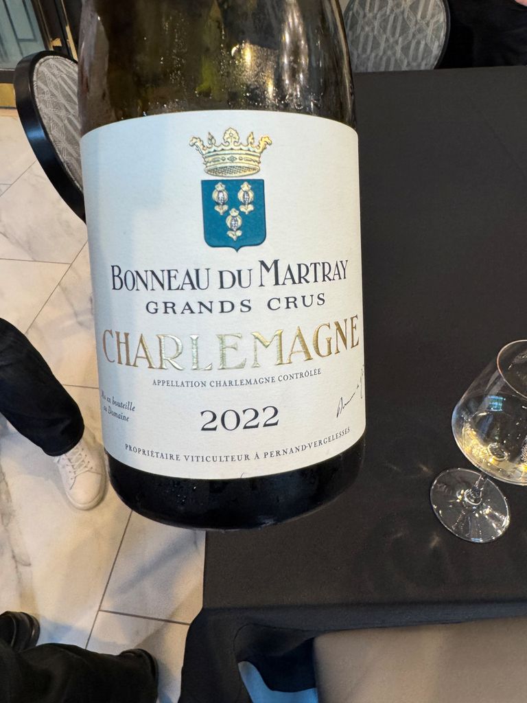 2022 Bonneau du Martray Charlemagne, France, Burgundy, Côte de Beaune ...