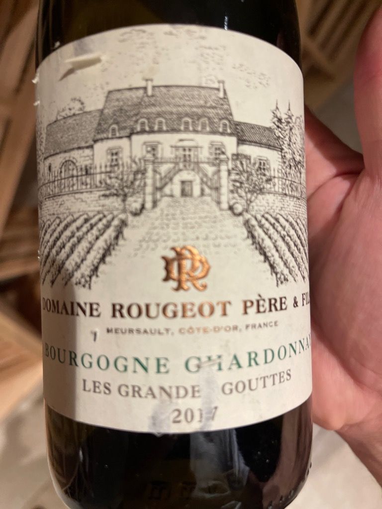 2017 Domaine Rougeot Bourgogne Côte d'Or Les Grandes Gouttes, France ...