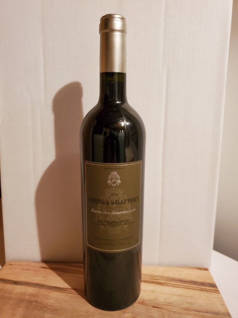 2014 Orenga de Gaffory Patrimonio Cuvée des Gouverneurs Blanc, France ...