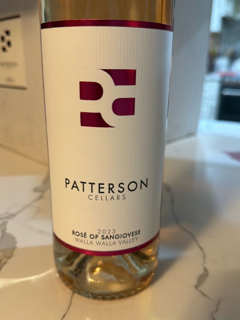 2022 Patterson Cellars Sangiovese Rosé, USA, Washington, Columbia ...
