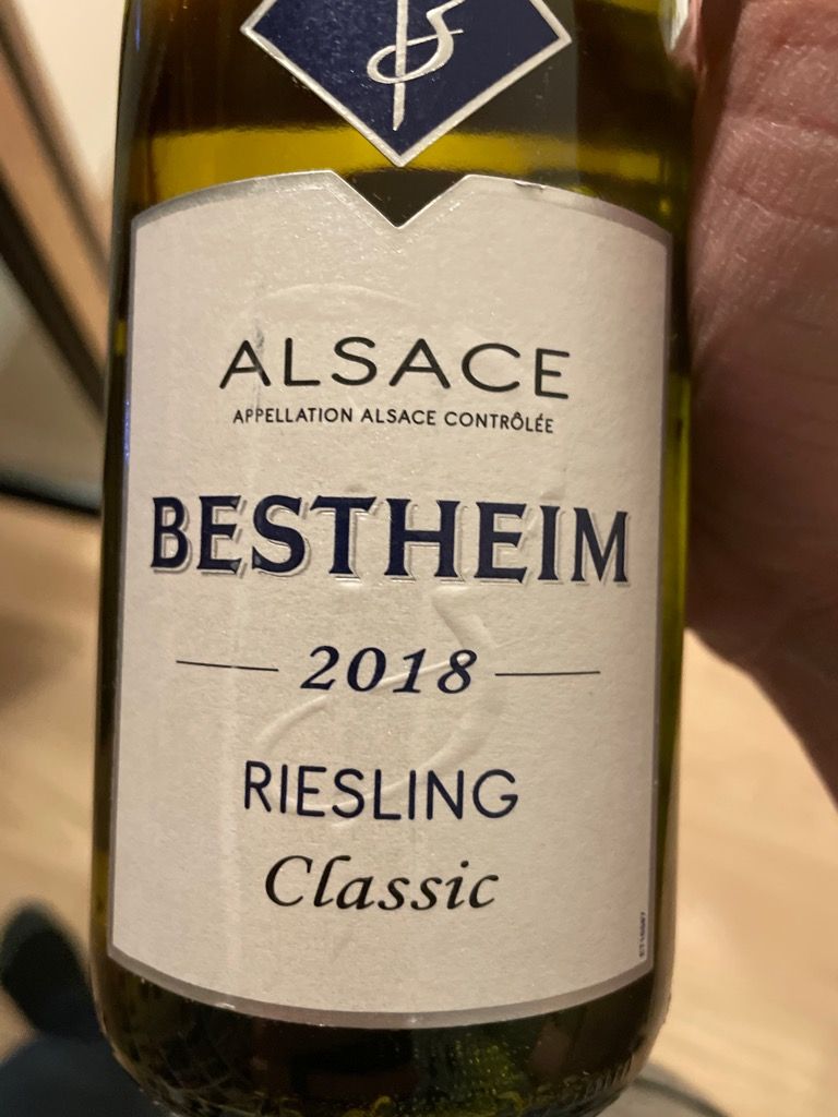 2018 Bestheim Alsace Riesling Classic, France, Alsace - CellarTracker