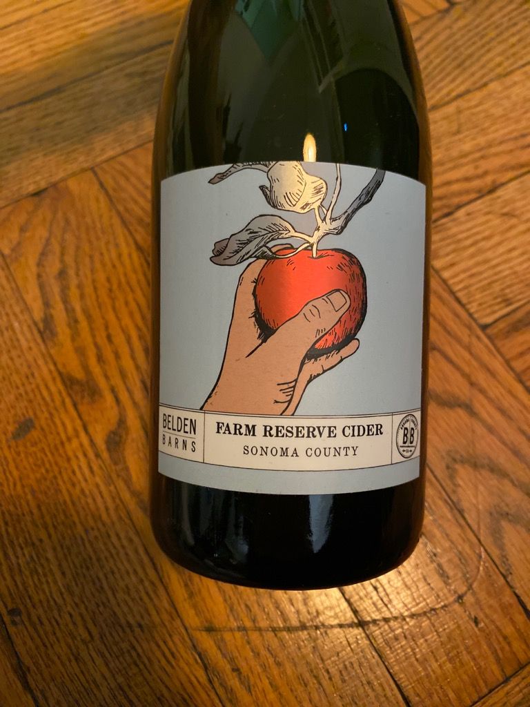 2022 Belden Barns Farm Reserve Cider, USA, California, Sonoma County ...