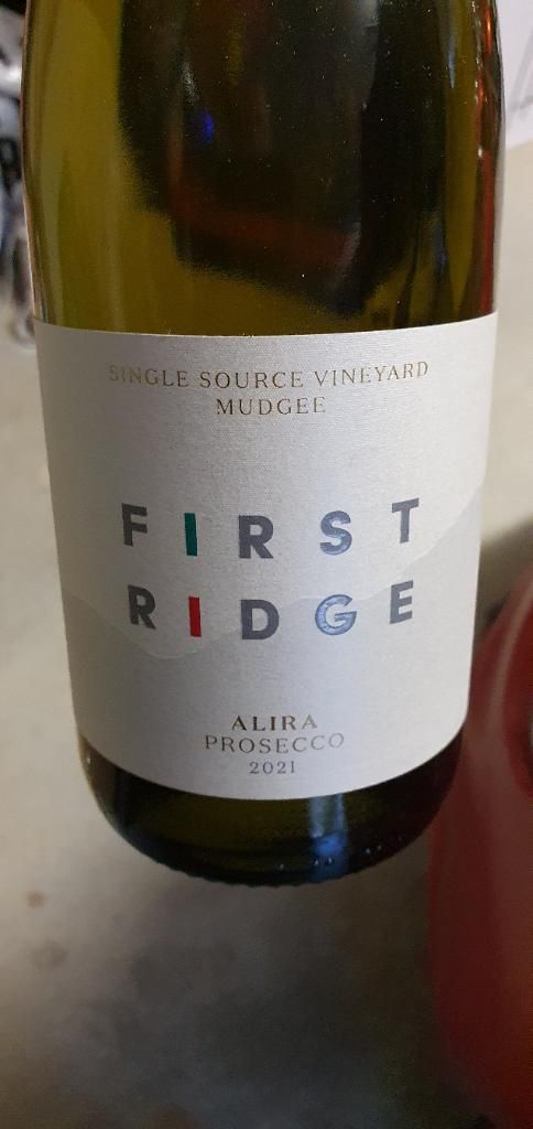 2022 First Ridge Prosecco Alira, Australia, New South Wales, Central ...
