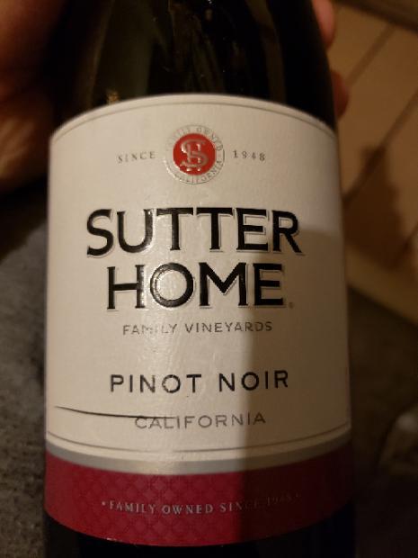 1997 Sutter Home Winery Pinot Noir, USA, California - CellarTracker