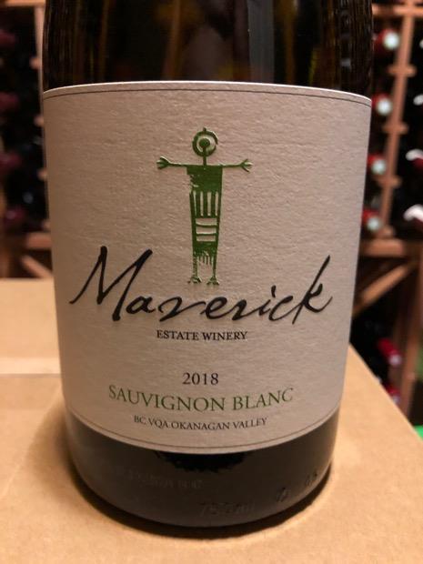 2018 Maverick Estate Winery Sauvignon Blanc, Canada, British Columbia ...