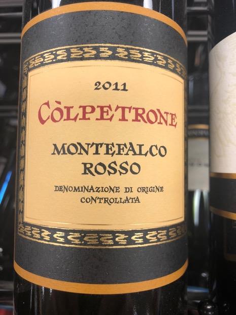 2011 Còlpetrone Montefalco Rosso, Italy, Umbria, Montefalco, Montefalco ...