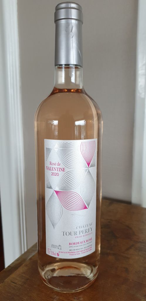 2021 Château Tour Perey Rosé de Valentine, France, Bordeaux, Bordeaux ...